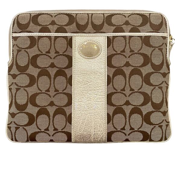 Coach | Tablets & Accessories | Coach Ipad Tablet Or Small Laptop Case ...